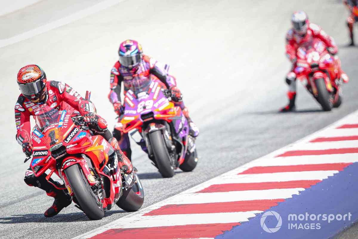 MotoGP Austrian GP: Bagnaia beats Martin to win, reclaims points lead MotoGP Austrian GP: Bagnaia beats Martin to win, reclaims points lead
