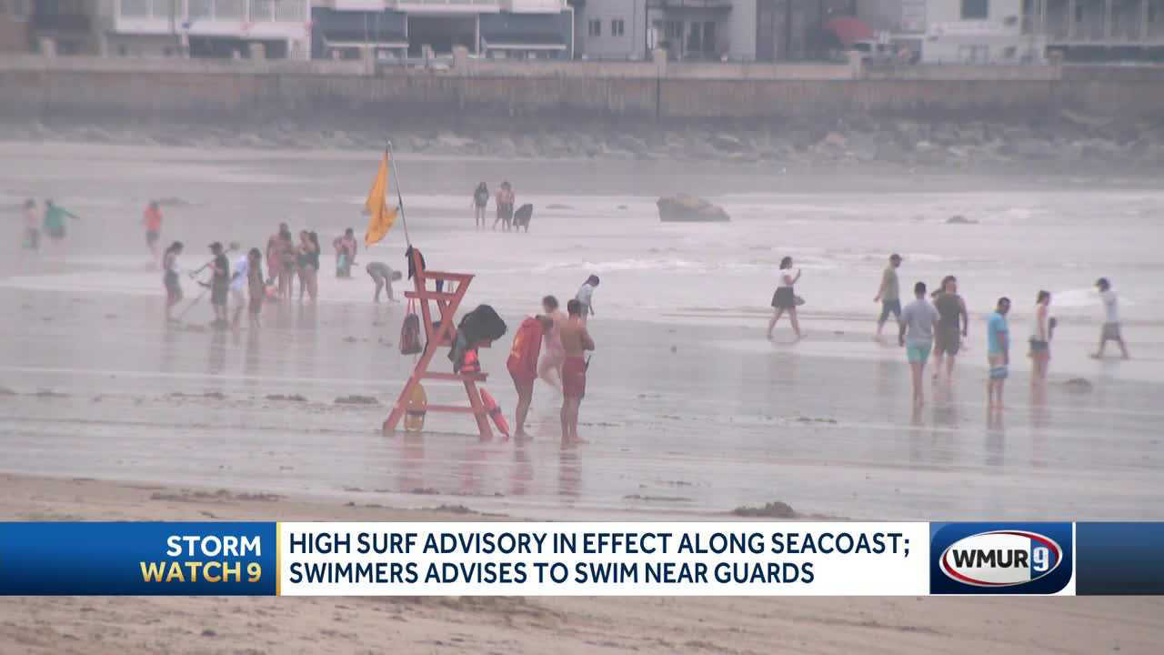 High surf advisory in effect along NH Seacoast; beach-goers advised to ... High surf advisory in effect along NH Seacoast; beach-goers advised to ...