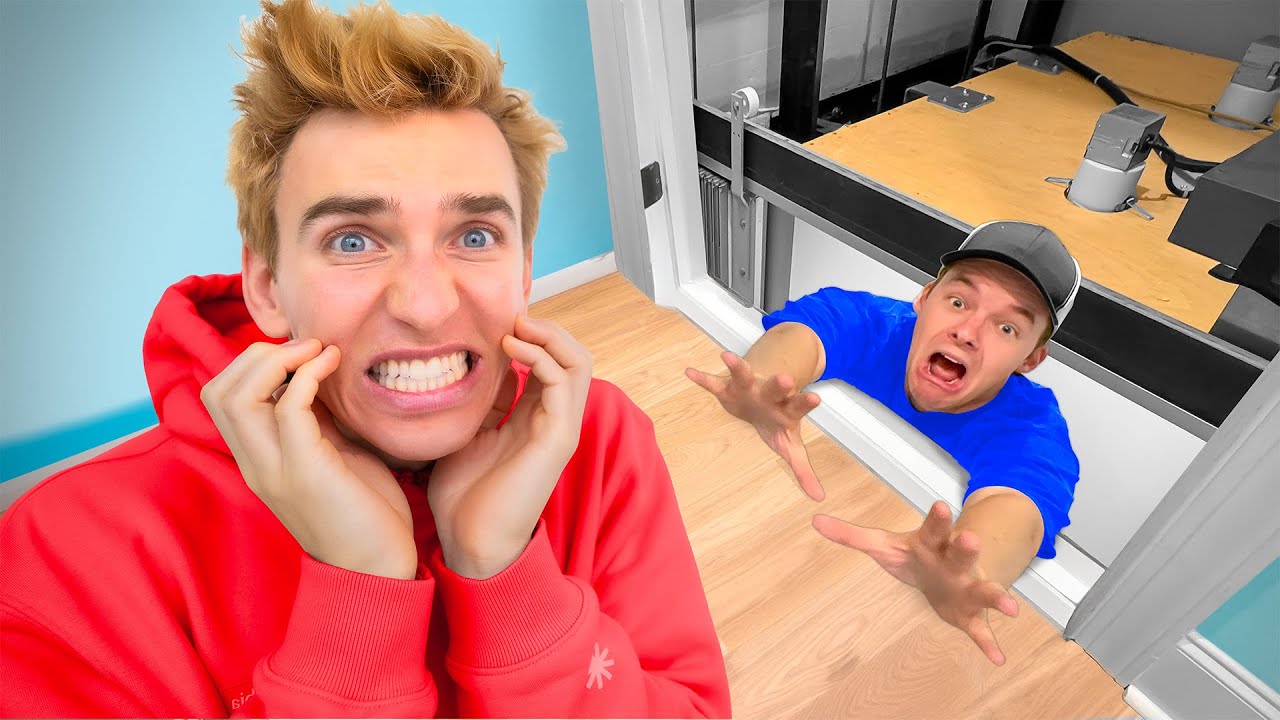 Stephen Sharer trapped me in an elevator for 24 hrs?