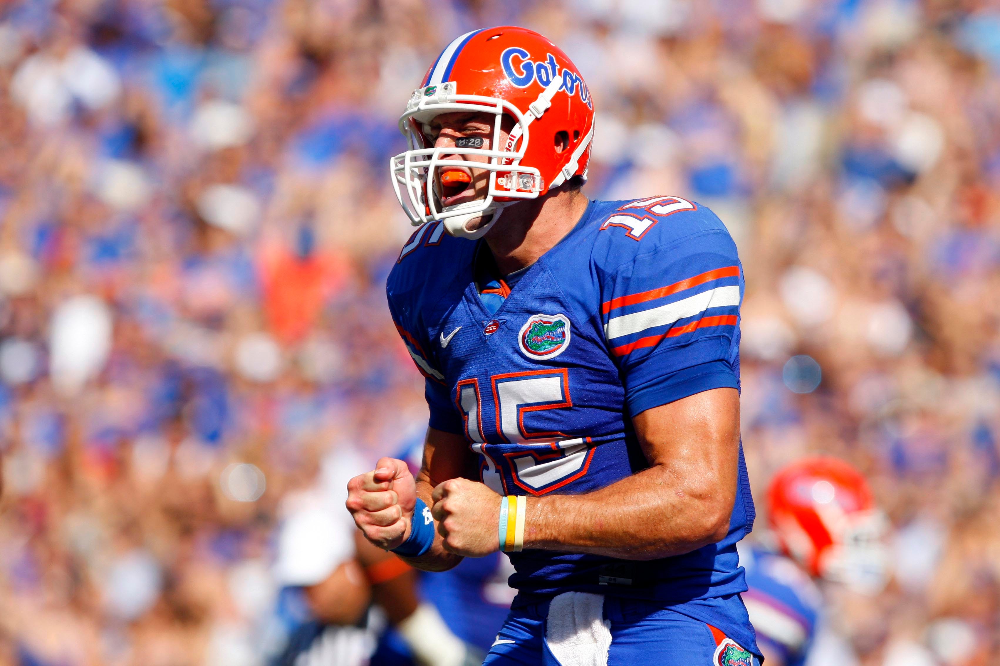 Florida Gators legend Tim Tebow named one of top 25 college QBs of last ...