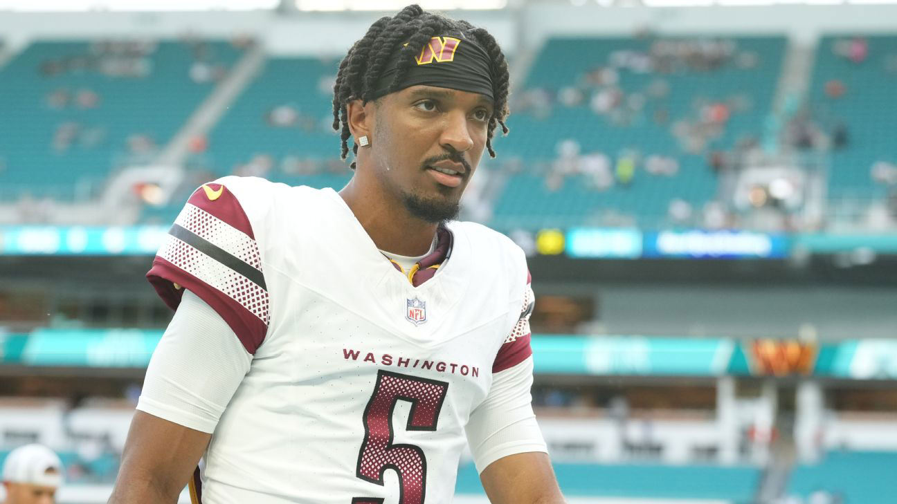 Commanders officially name rookie Jayden Daniels starting QB Commanders officially name rookie Jayden Daniels starting QB