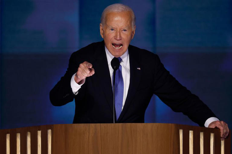 Joe Biden delivers impassioned opening speech at DNC branding Trump ... Joe Biden delivers impassioned opening speech at DNC branding Trump ...