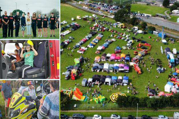 Sirens, songs, and a special guest: Helston Fire Station's Fun Day returns