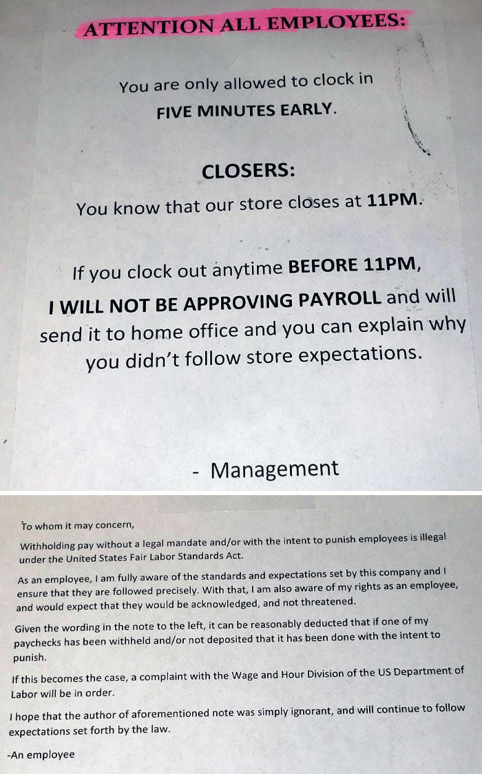 50 Delusional Workplace Signs At Businesses Suffering From Late Stage ...
