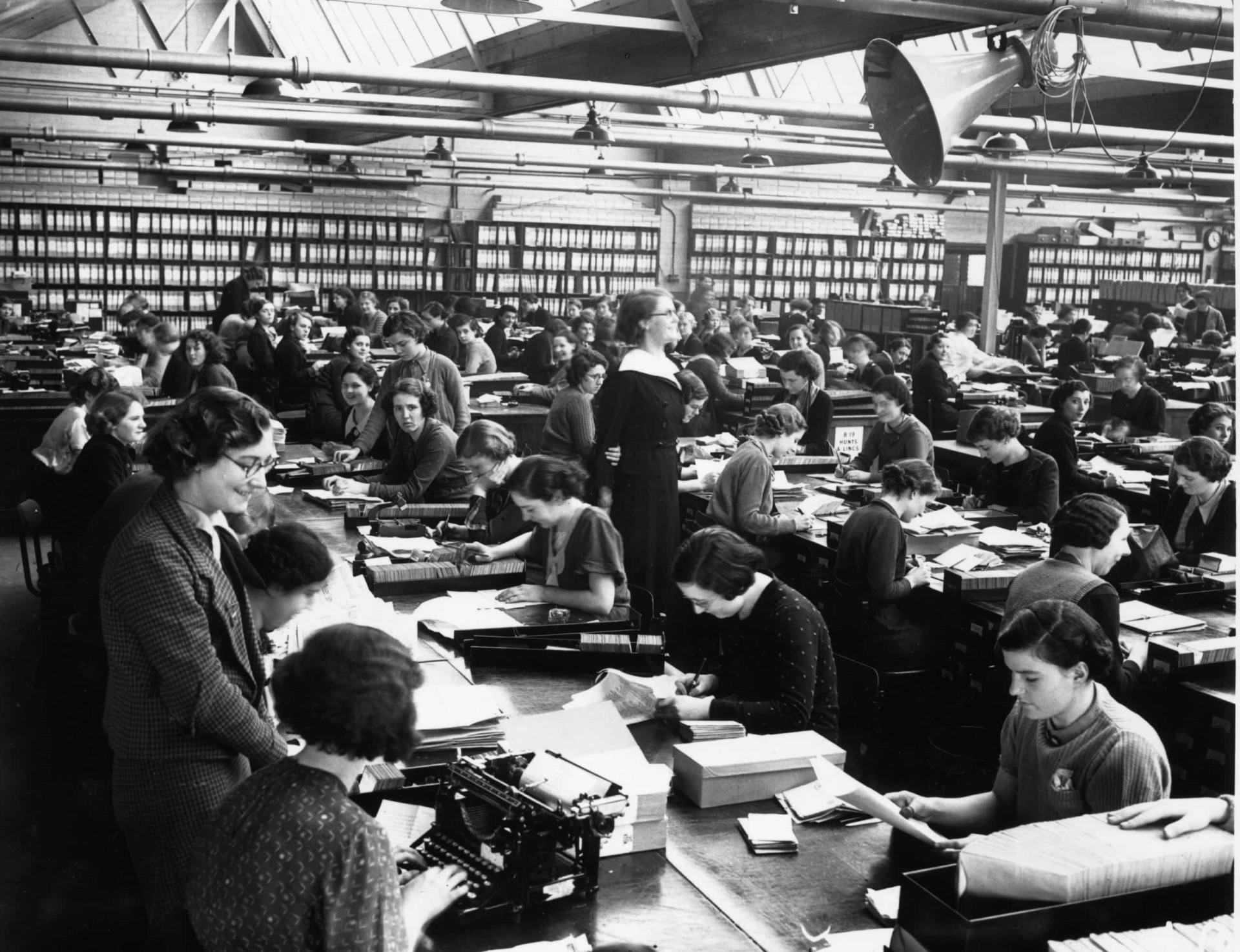Back to the '50s: what was life like in the typing pool?