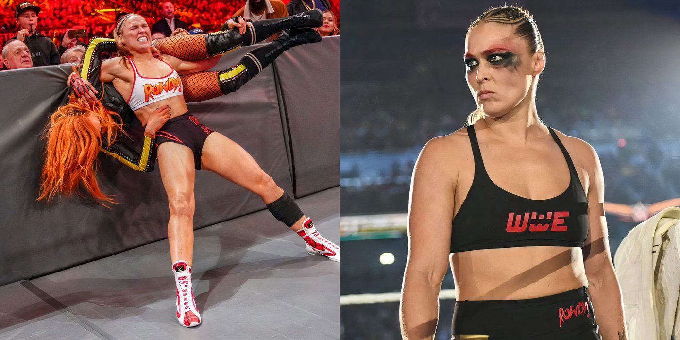 Ronda Rousey Reveals Why Becky Lynch Singles Match Never Happened Ronda Rousey Reveals Why Becky Lynch Singles Match Never Happened