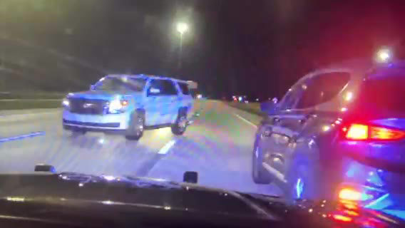 Dashcam video shows FHP intercept wrong-way driver on I-75 Dashcam video shows FHP intercept wrong-way driver on I-75
