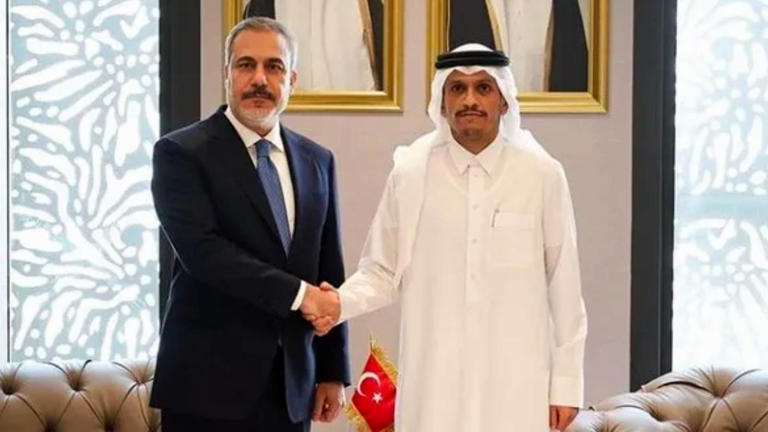 Bakan Fidan, Katar Başbakanı ve Dışişleri Bakanı Al Sani ile Hamas ve ... Bakan Fidan, Katar Başbakanı ve Dışişleri Bakanı Al Sani ile Hamas ve ...