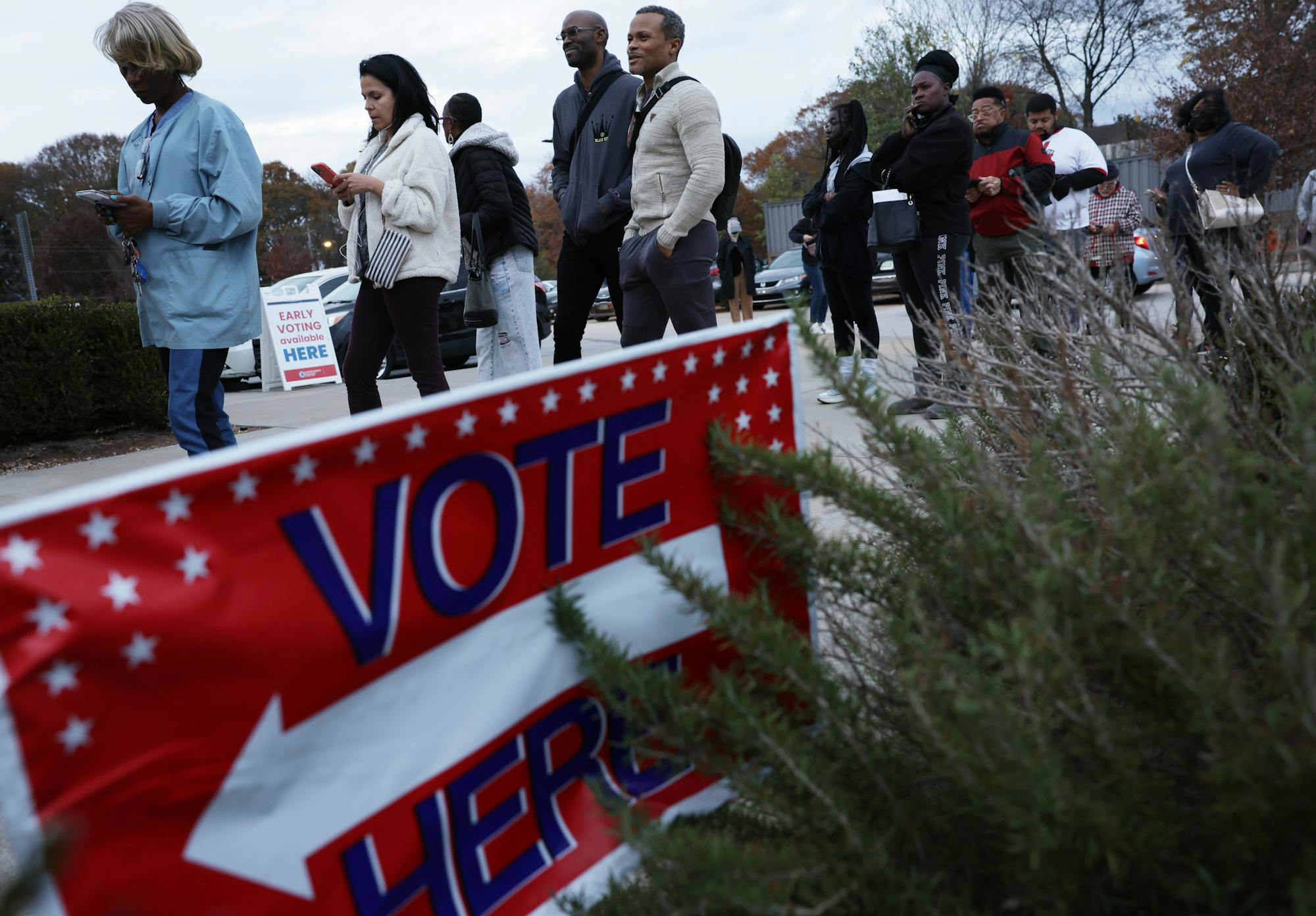 Black voters, Latino voters and other voters of color show solidarity ... Black voters, Latino voters and other voters of color show solidarity ...