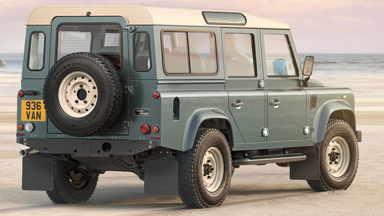 Want an Old Defender With a New V-8 Engine? Call Up Land Rover's ...