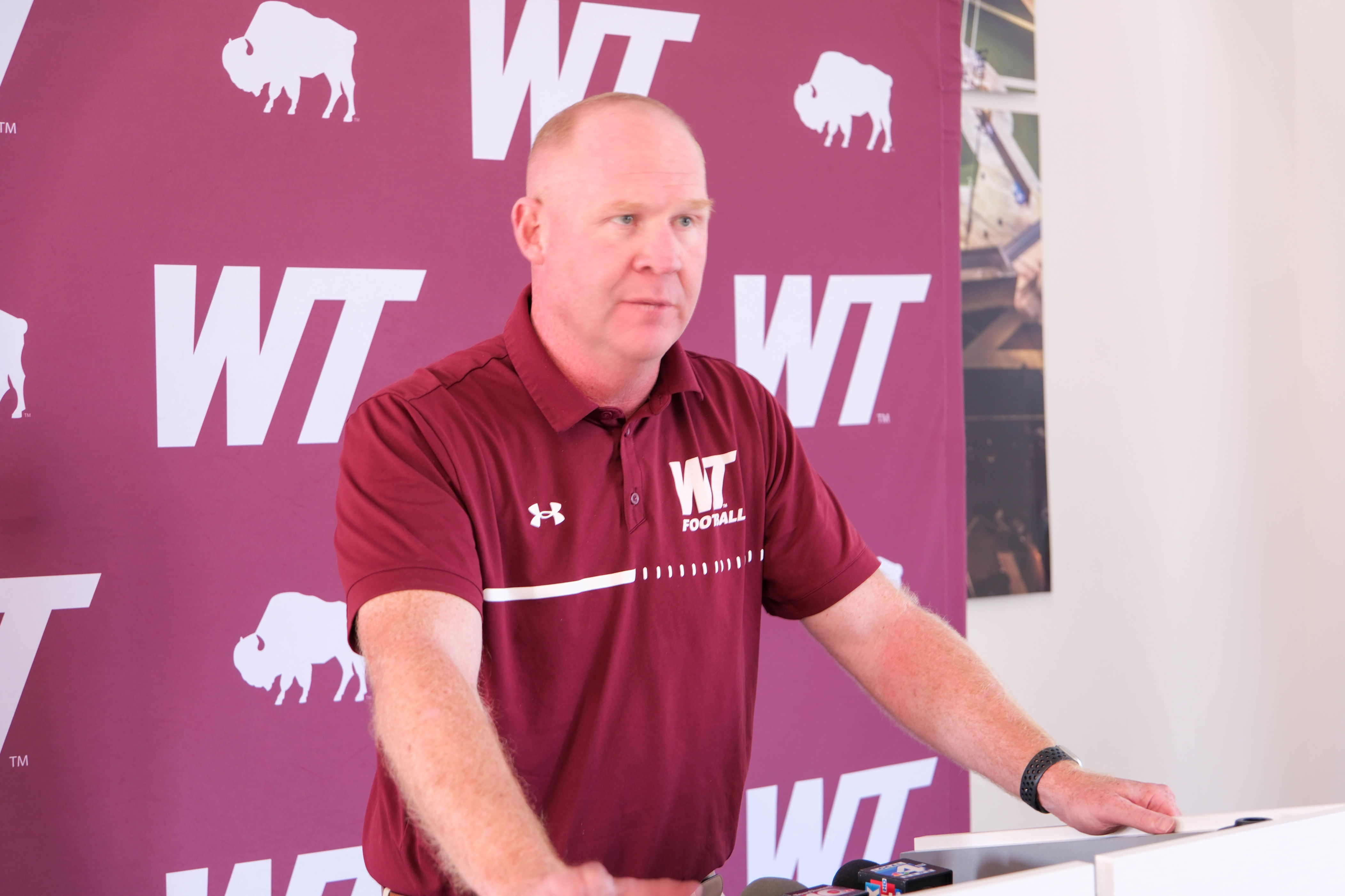 WTAMU football coach penalized by NCAA for recruiting violations at ...