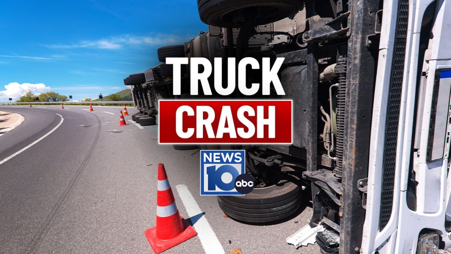 Northway near Moreau reopens after truck crash