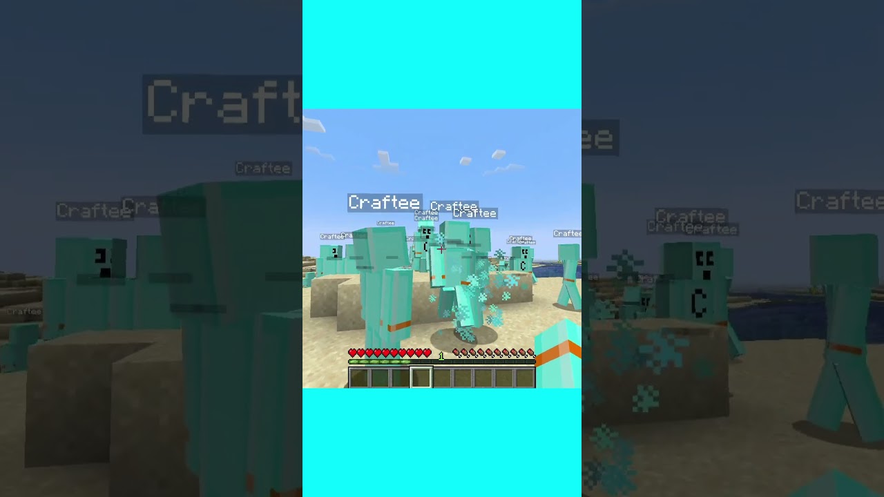 Minecraft but I keep multiplying nonstop