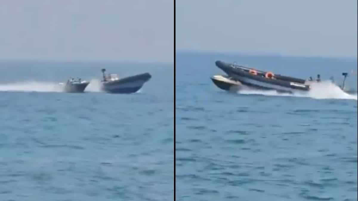 Spanish authorities in trouble after video goes viral of police boat ... Spanish authorities in trouble after video goes viral of police boat ...