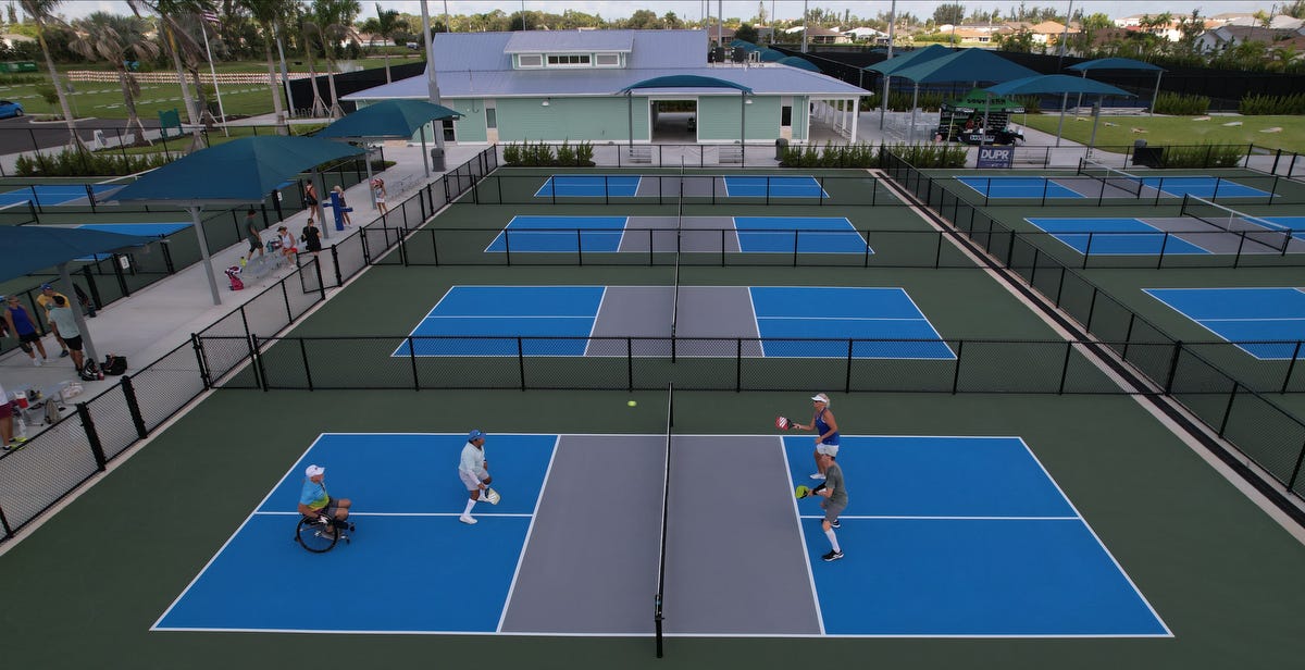 Cape Coral's brand new racquet center quickly gains huge pickleball ...