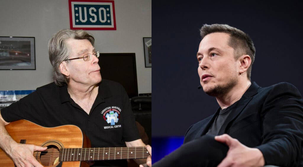 Elon Musk And Stephen King Engage In Mockery And Name Calling After ... Elon Musk And Stephen King Engage In Mockery And Name Calling After ...