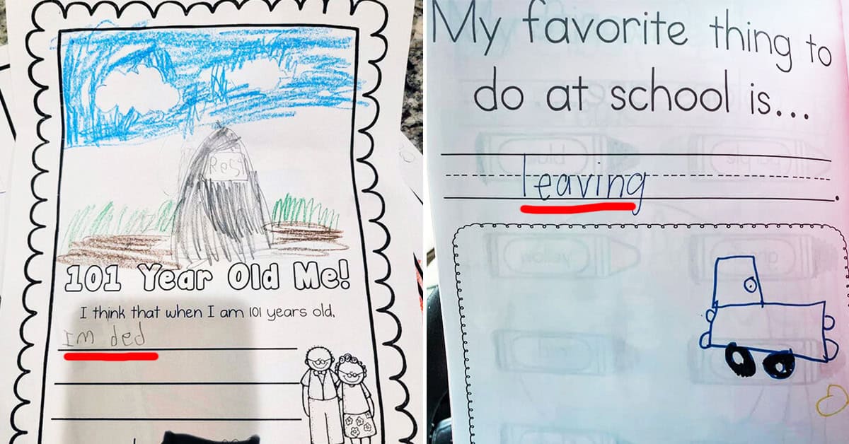 45 Funny Homework Answers From Kids That Deserve An A+ In Creativity