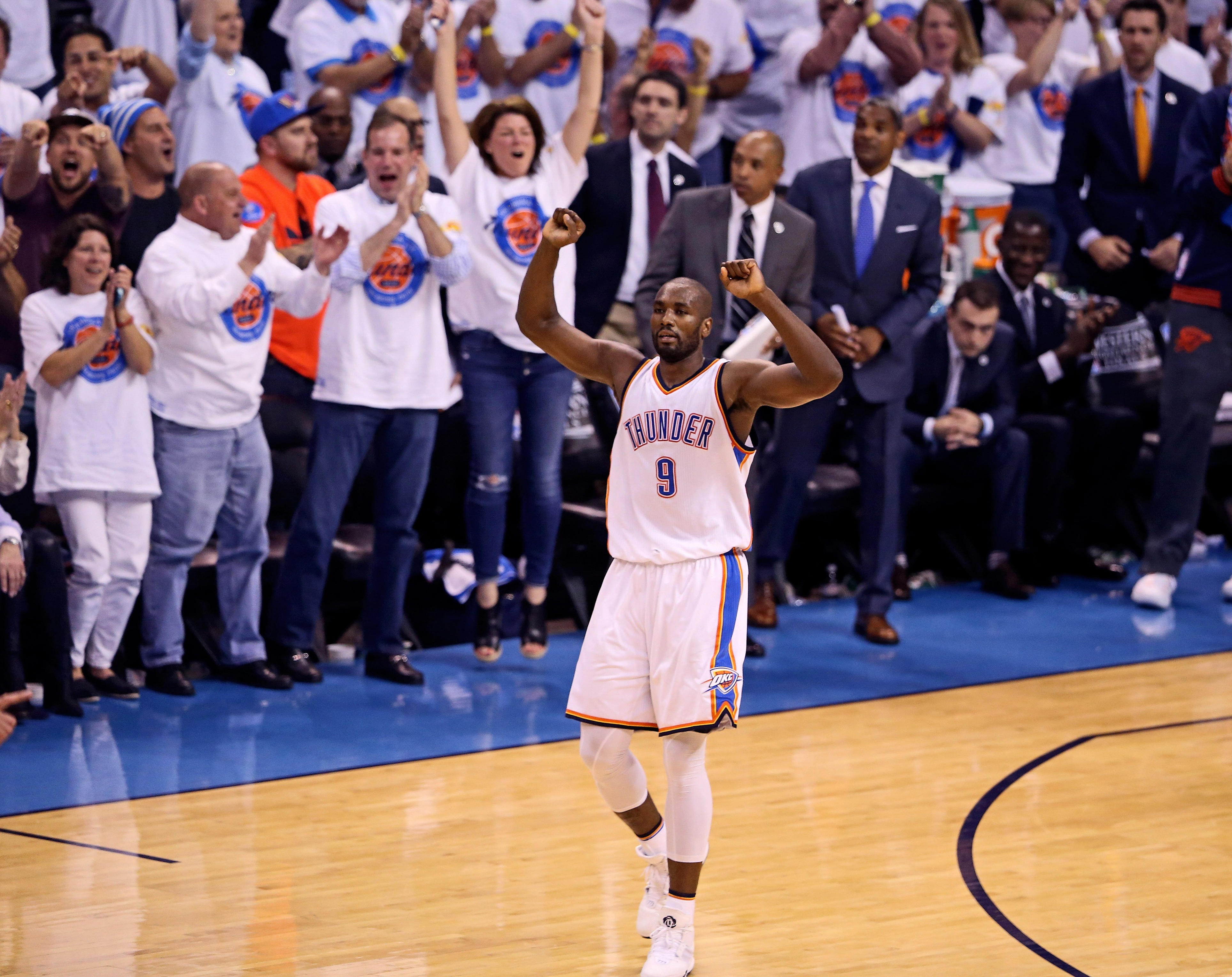 Every player in OKC Thunder history who has worn No. 9