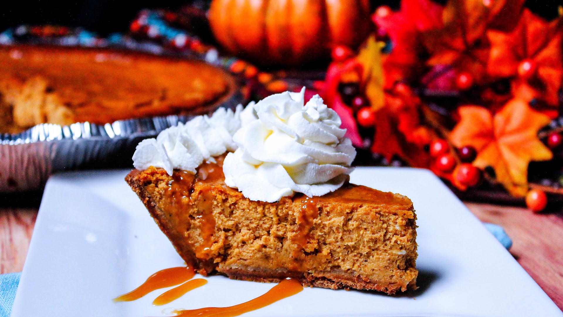 This Pumpkin Pie Cheesecake Will Be A Scrumptious Addition To Your ...