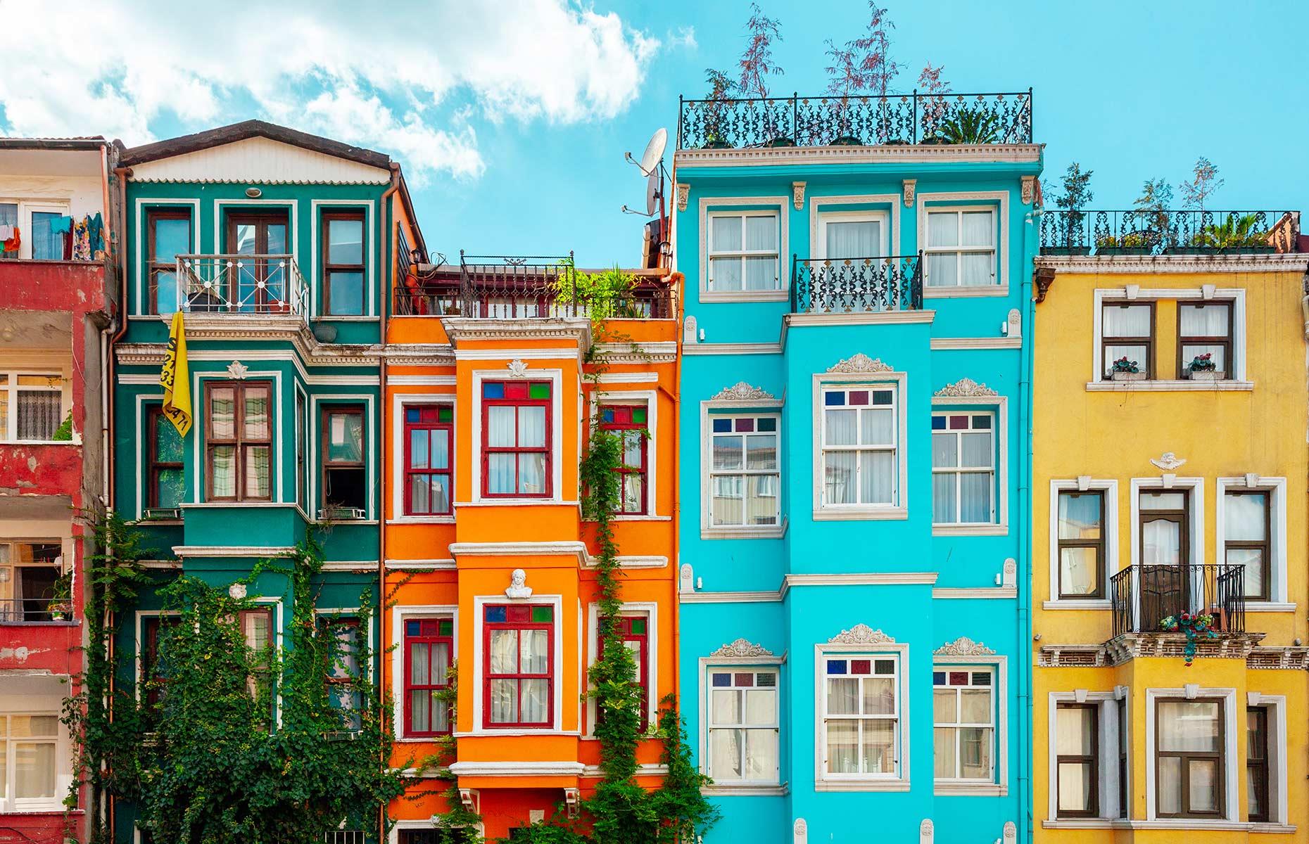38 beautifully colourful neighbourhoods