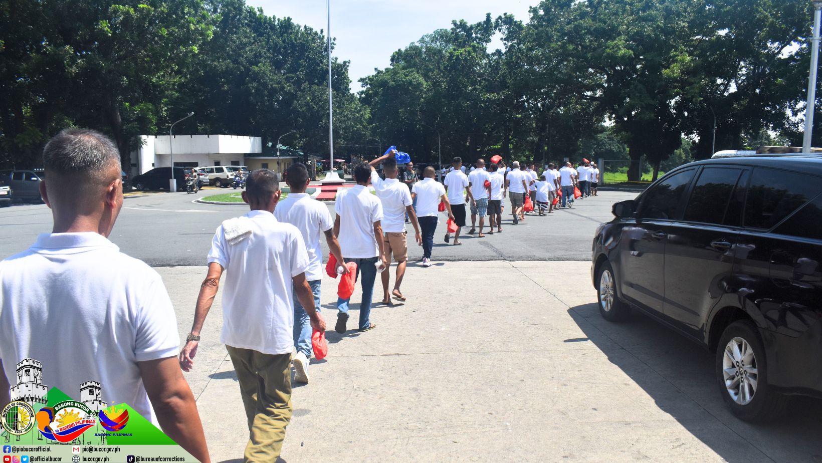 BuCor: 2,923 inmates released from April to June 2025