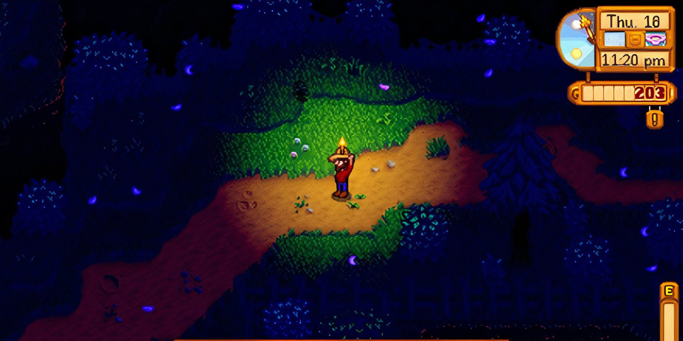 Stardew Valley Player Accidentally Discovers Clever Use for Torches Stardew Valley Player Accidentally Discovers Clever Use for Torches