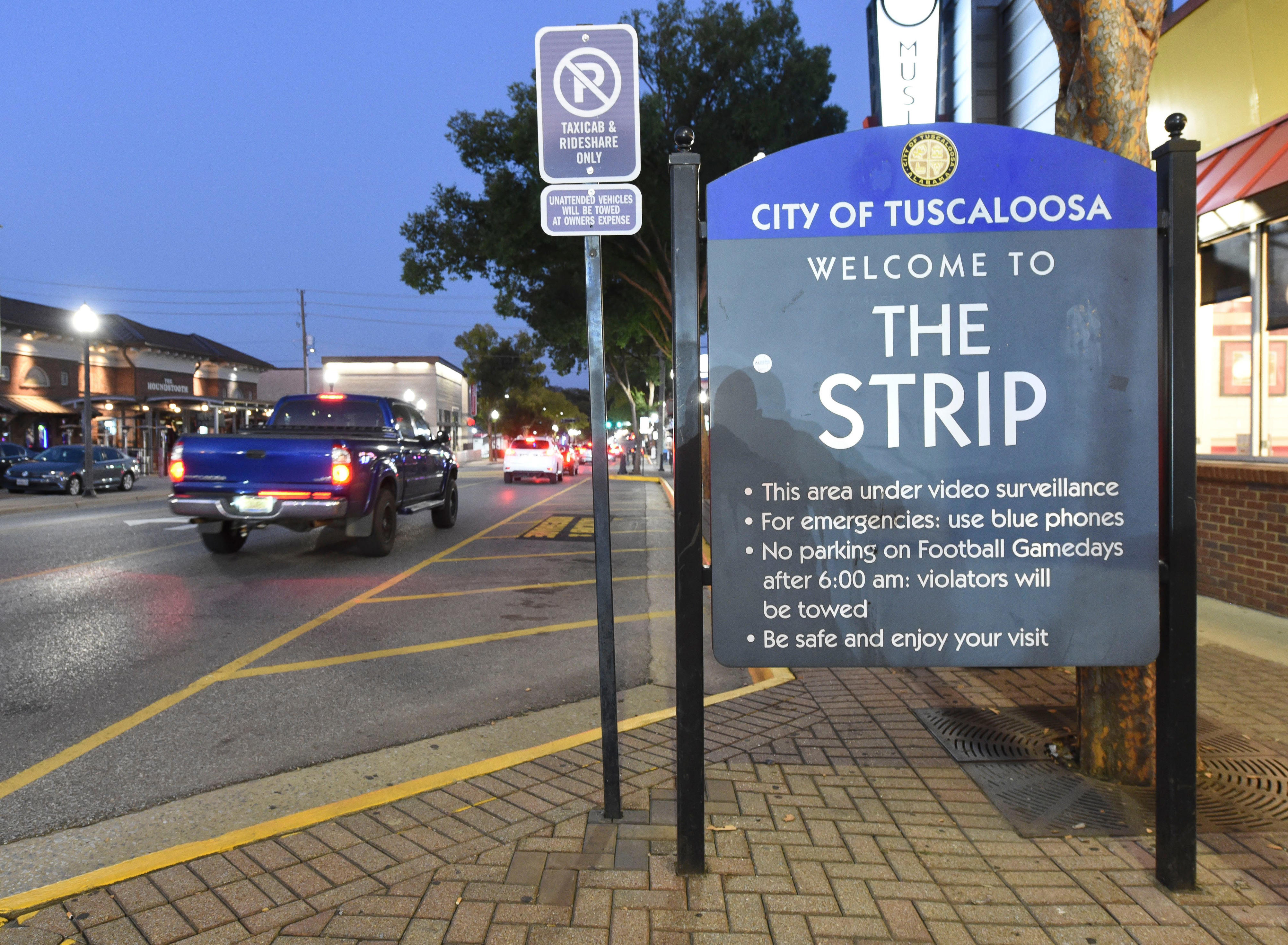 Tuscaloosa Police Shut Down The Strip After A Day Scrimmage