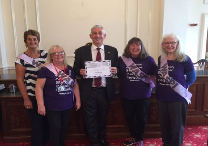 Chorley WASPI campaigners mark milestone victory in compensation battle Chorley WASPI campaigners mark milestone victory in compensation battle
