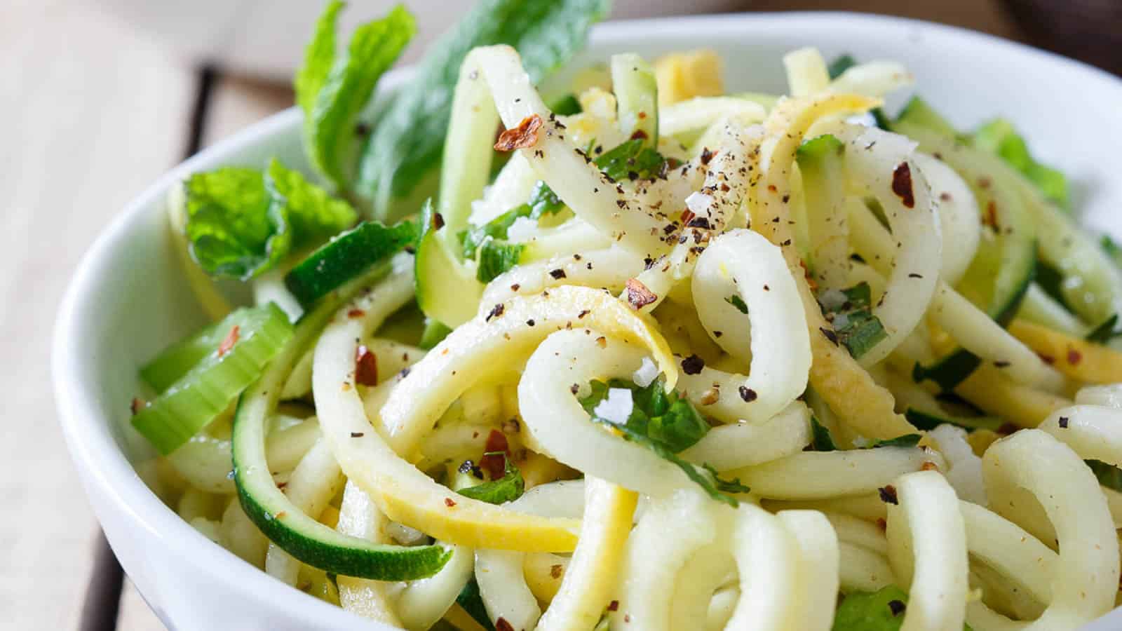 15 recipes for the spiralizer sitting in your cabinet