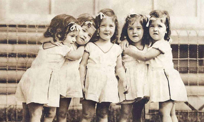 The life story of the Dionne quintuplets The life story of the Dionne quintuplets