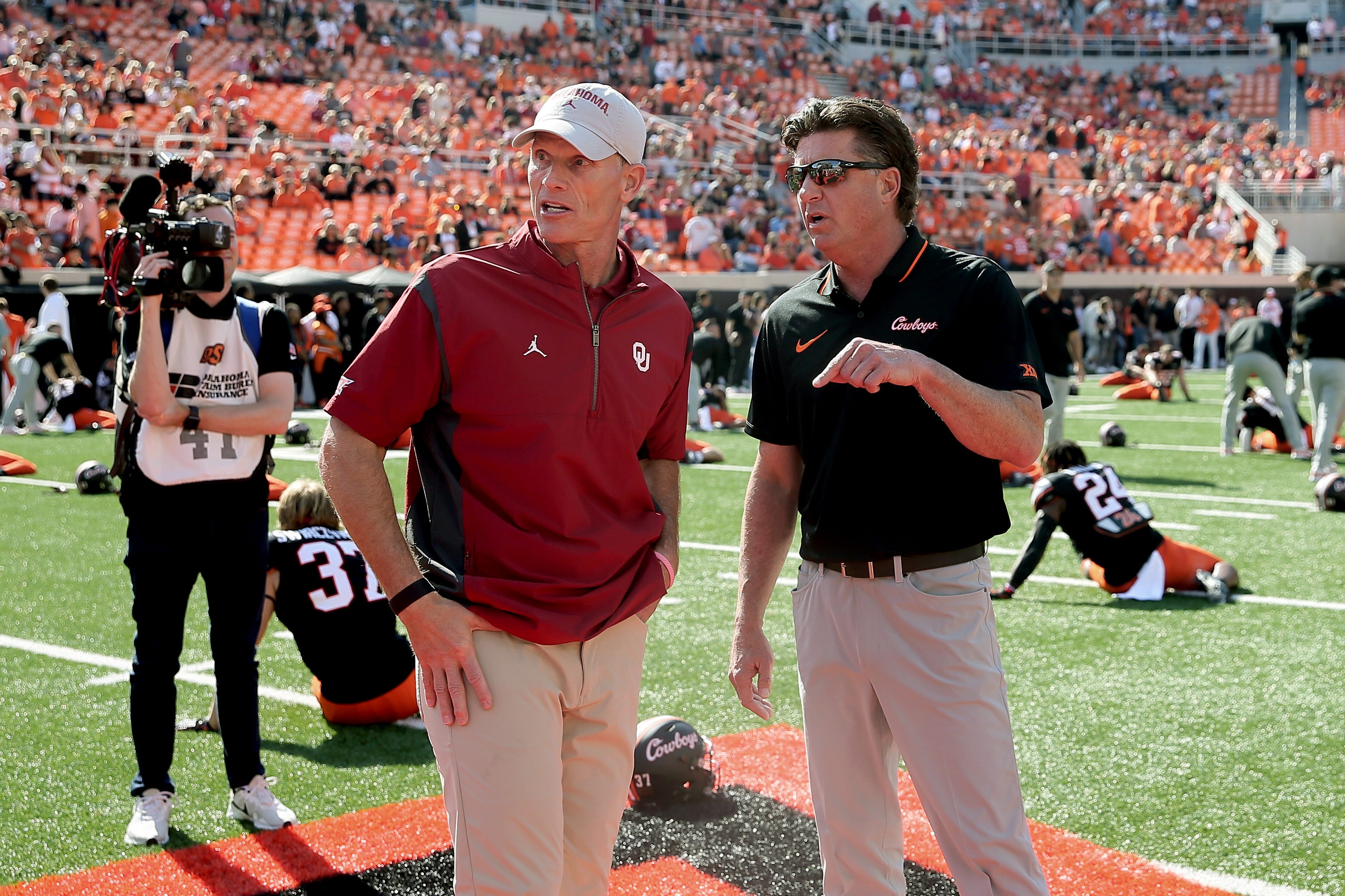 Oklahoma State football coach Mike Gundy proposes Bedlam spring game ...