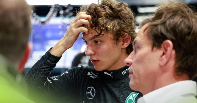 Kimi Antonelli’s impressive mileage figures ahead of Mercedes debut