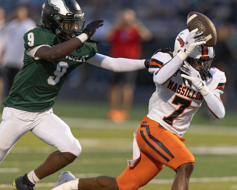OHSAA football scores I Massillon vs. GlenOak high school football recap