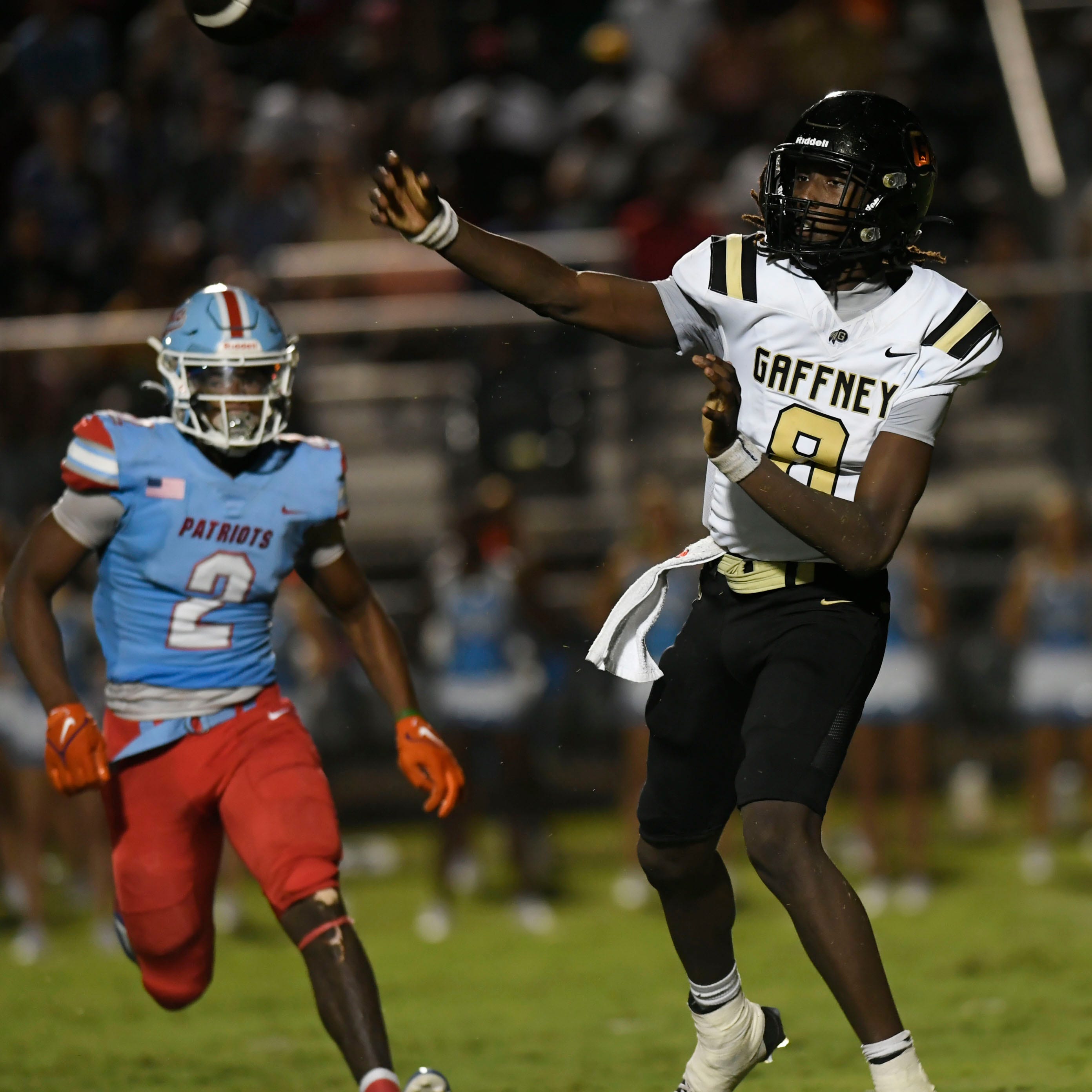 Gaffney football quarterback Jayvon Gilmore's suspension reduced to ...