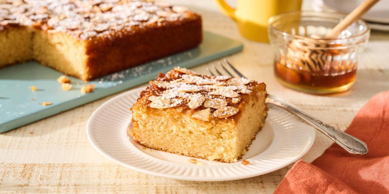 You'll Be Buzzing About This Golden Honey Cake With Almonds