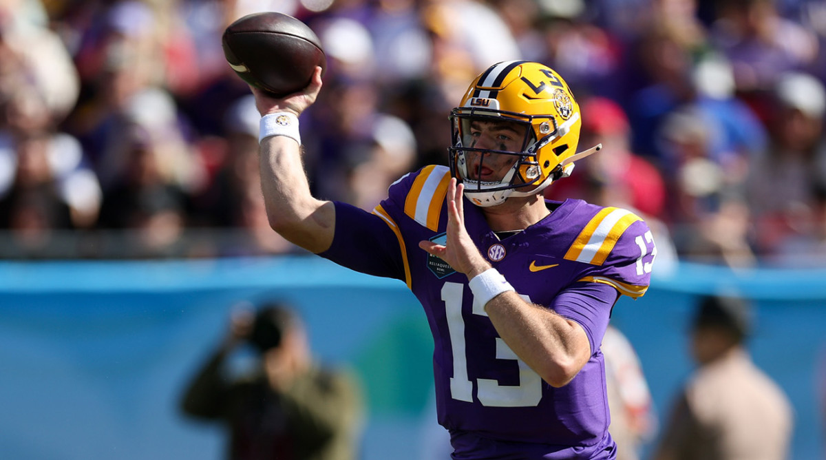 Garrett Nussmeier Likes The Depth of LSU's Wide Receiver Room