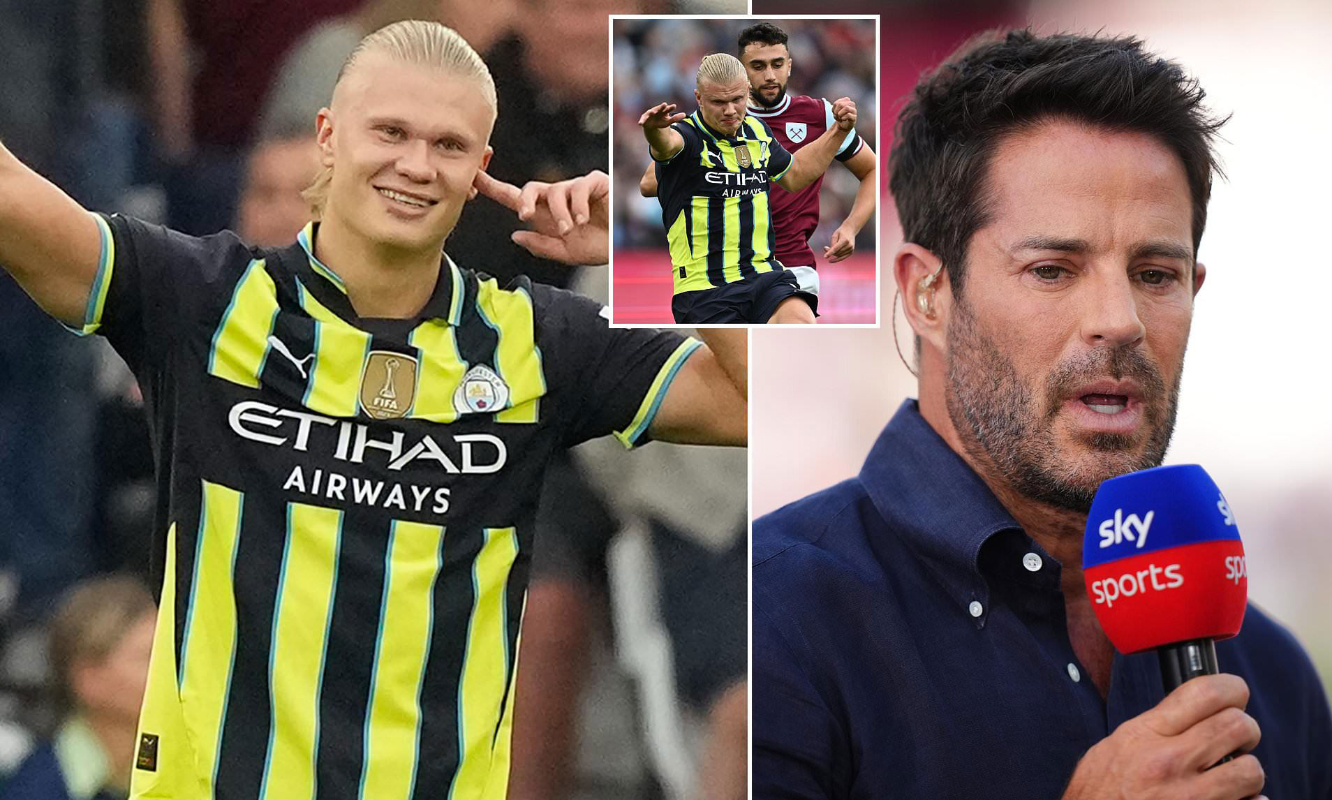 Jamie Redknapp claims Erling Haaland is 'beauty and the beast' as the ... Jamie Redknapp claims Erling Haaland is 'beauty and the beast' as the ...