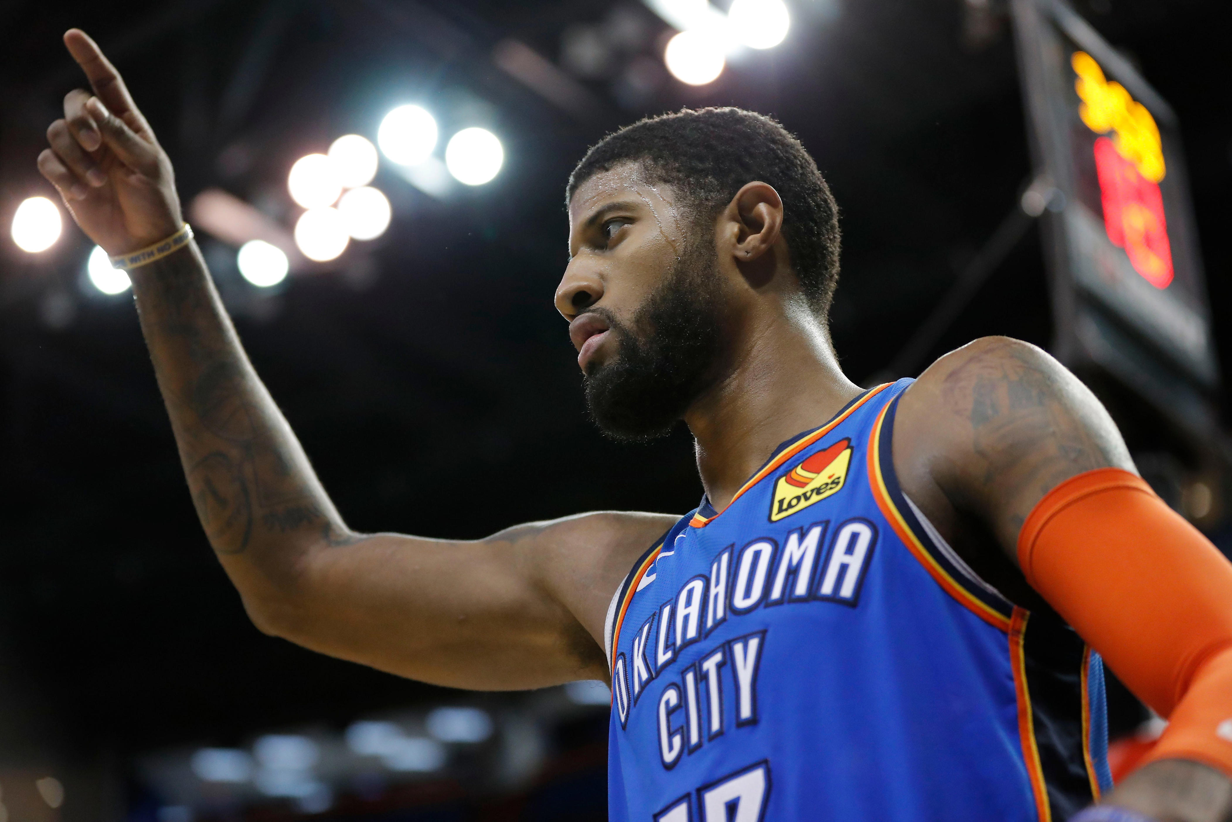 Every player in OKC Thunder history who has worn No. 13