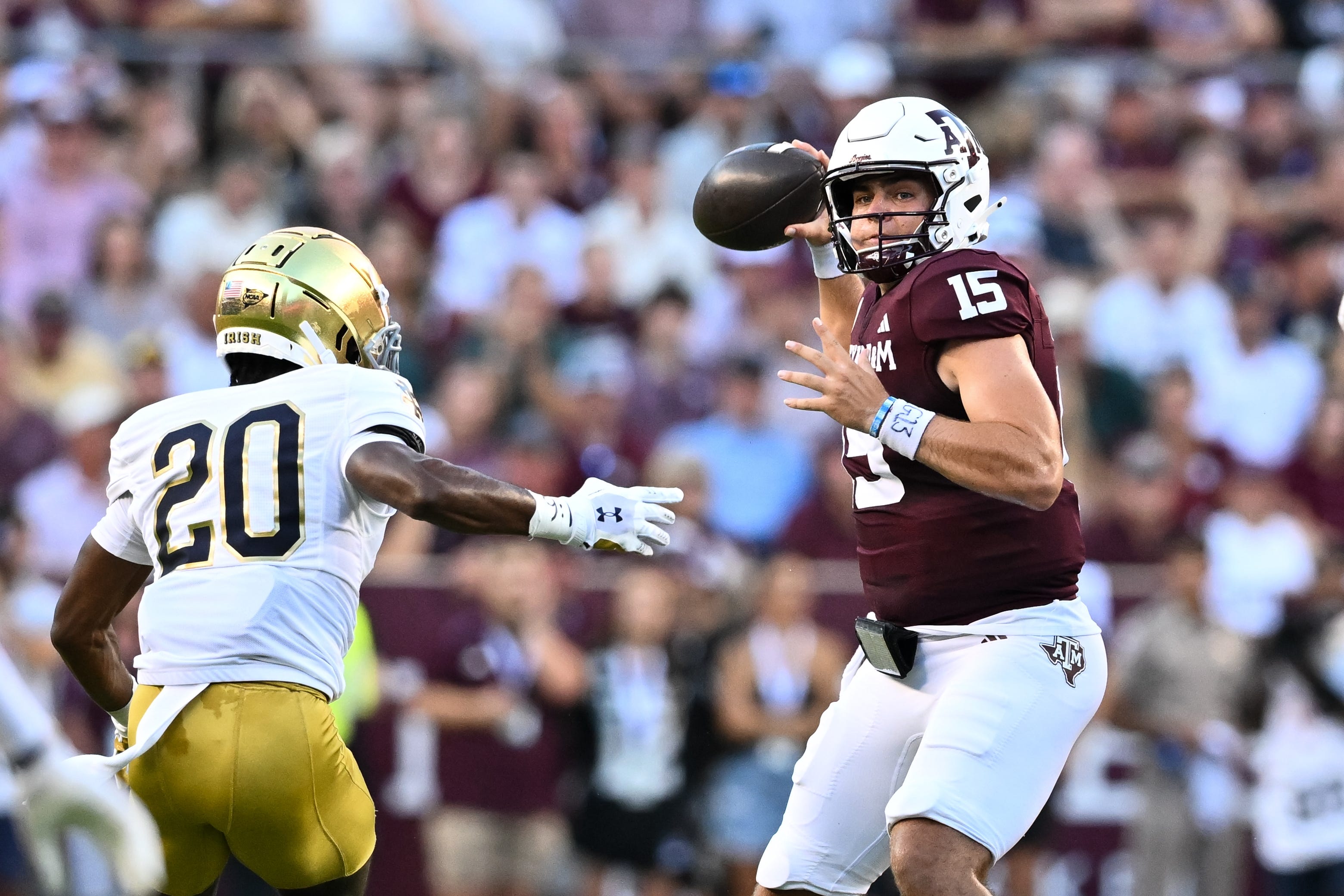 Conner Weigman injury update: Texas A&M QB a game time decision for ...