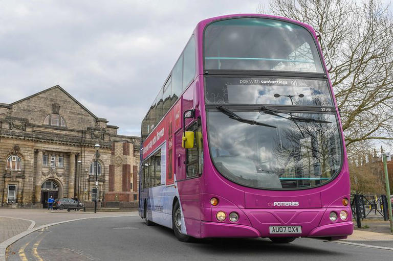 Big changes to First Potteries bus fares from New Year's Day
