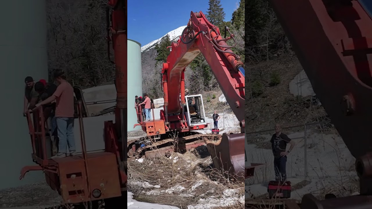 Recovering and Starting a Massive Excavator—Watch the Drama Unfold