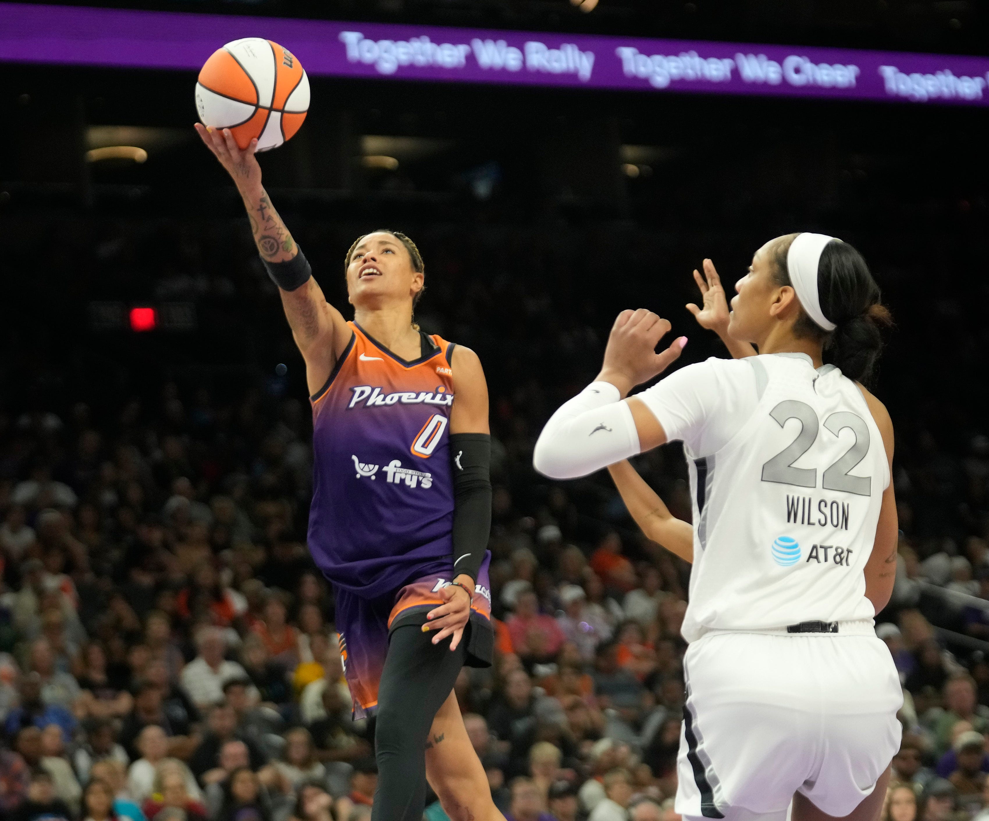 Phoenix Mercury's Natasha Cloud makes pitch to Unrivaled teammate Satou Sabally