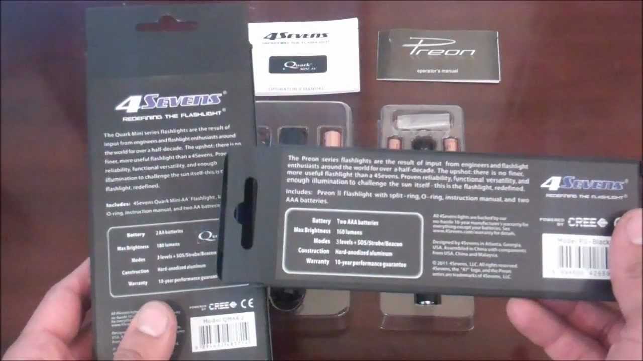 Quark Mini AA2 vs Preon 2 Part 1