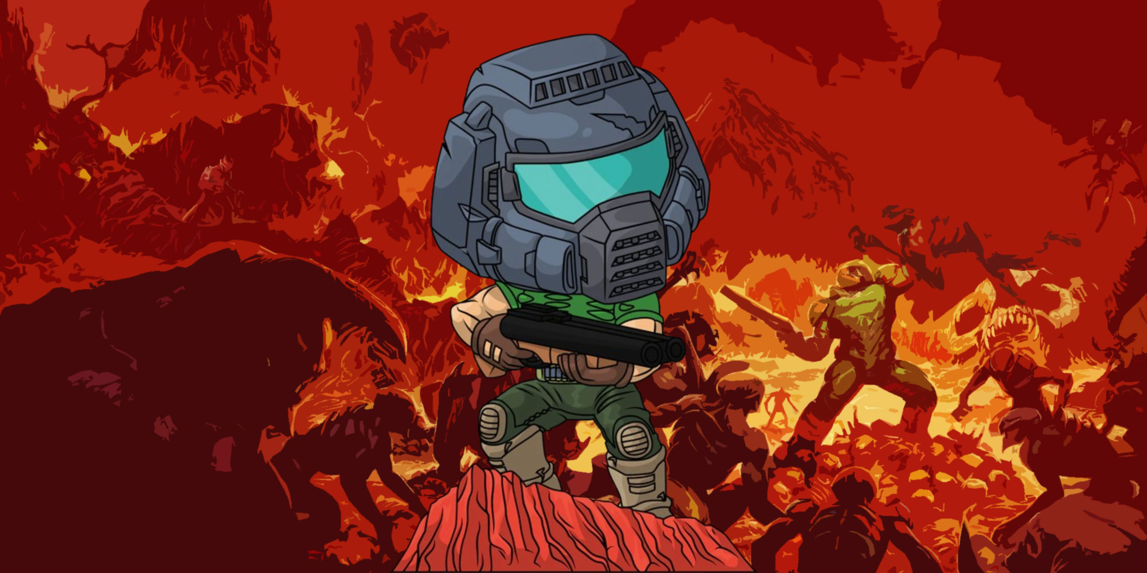 Pre-order The Youtooz Doomguy Figure With BFG Today! Pre-order The Youtooz Doomguy Figure With BFG Today!