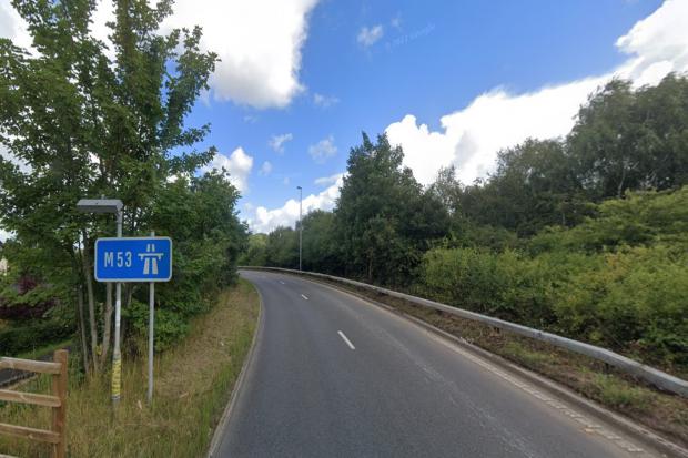 Drivers asked to ‘avoid area’ as police called to incident on M53 bridge
