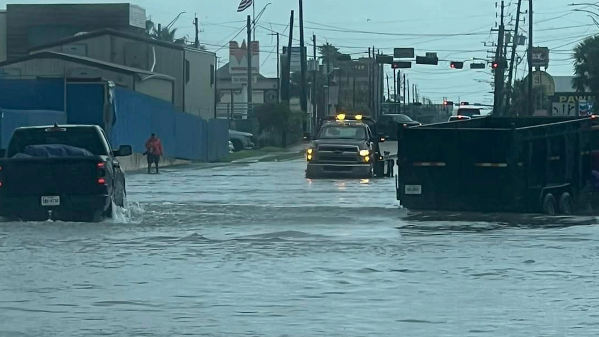 Weather Double Whammy Causes Flash Floods In Galveston Weather Double Whammy Causes Flash Floods In Galveston