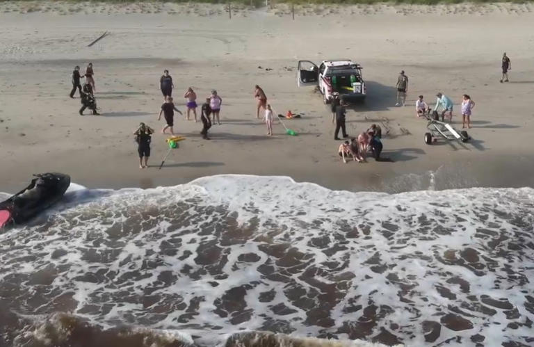 Woman dies after water rescue at North Carolina island
