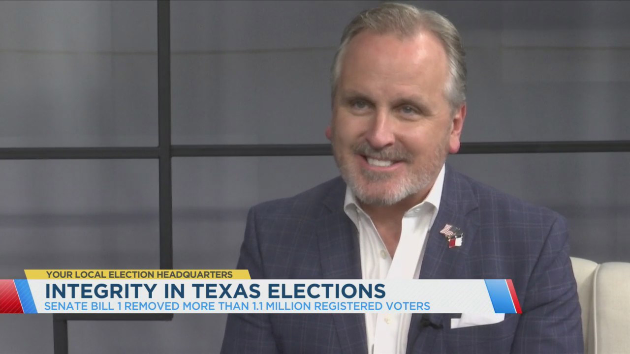 State Sen. Bryan Hughes discusses Senate Bill 1, more than 1.1 million ... State Sen. Bryan Hughes discusses Senate Bill 1, more than 1.1 million ...
