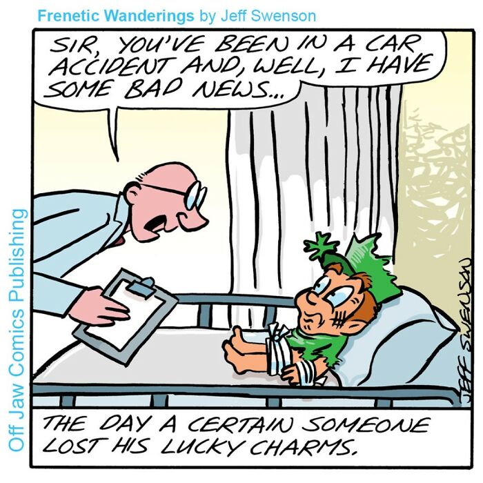 55 Single-Panel Comics That Are Humorous And Silly By Jeff Swenson