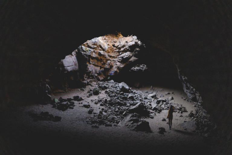 Exploring Pluto's Cave Near Mount Shasta, CA